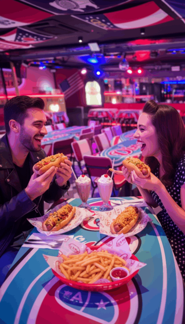 Mido‘s American Diner – HotDogs & Milkshakes – Oberhausen